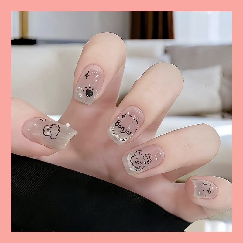 เล็บปลอม DD278 เล็บปลอมสำเร็จรูป เล็บปลอมยาว กันน้ำ หลากหลายสไตล์ กล่อง ...