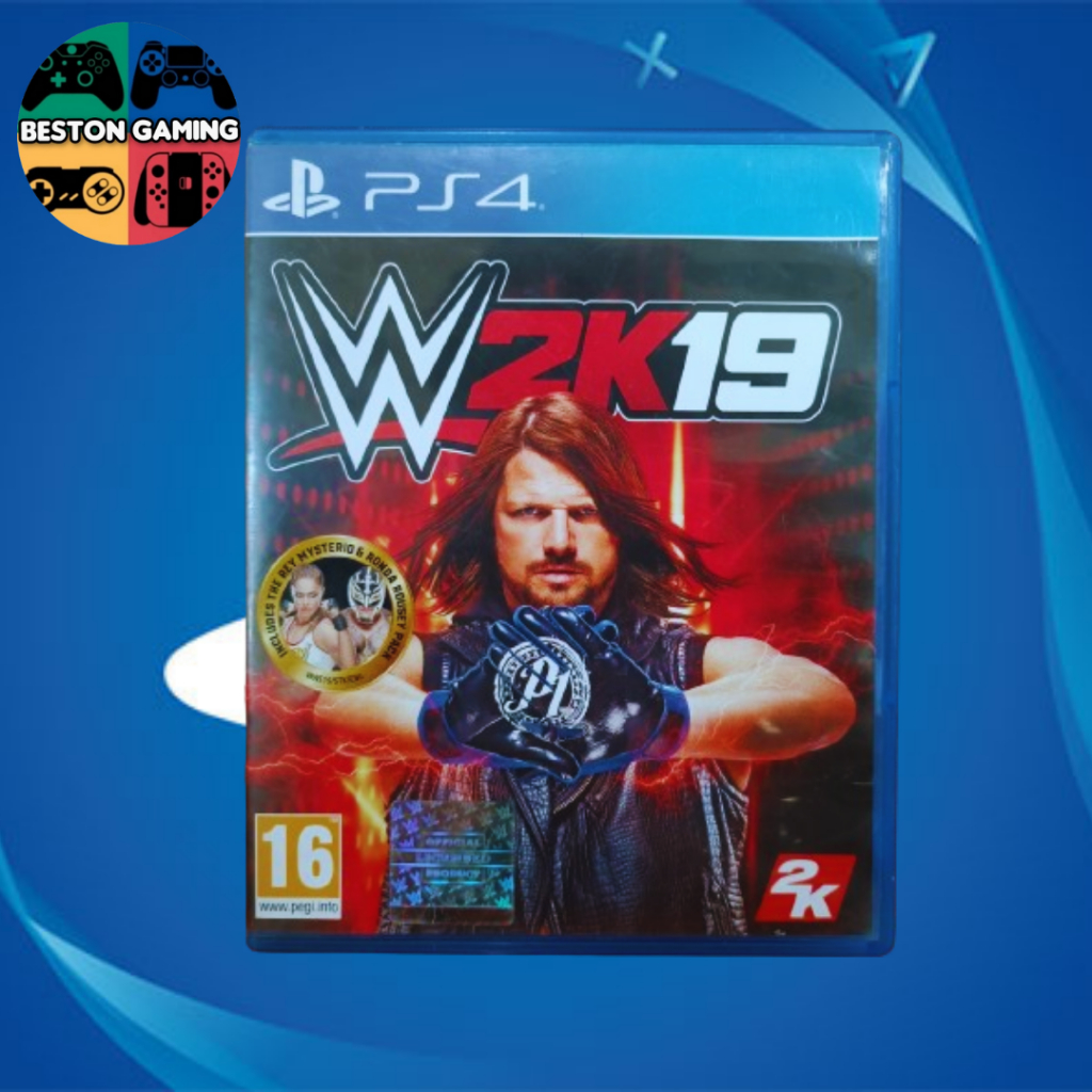 ps4 แผ่น ps4 มวยปล้ำ w2k19 มือ 2 | Shopee Thailand