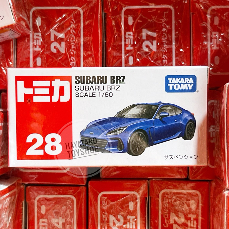 โมเดลรถเหล็ก Tomica 28 Subaru BRZ | Shopee Thailand