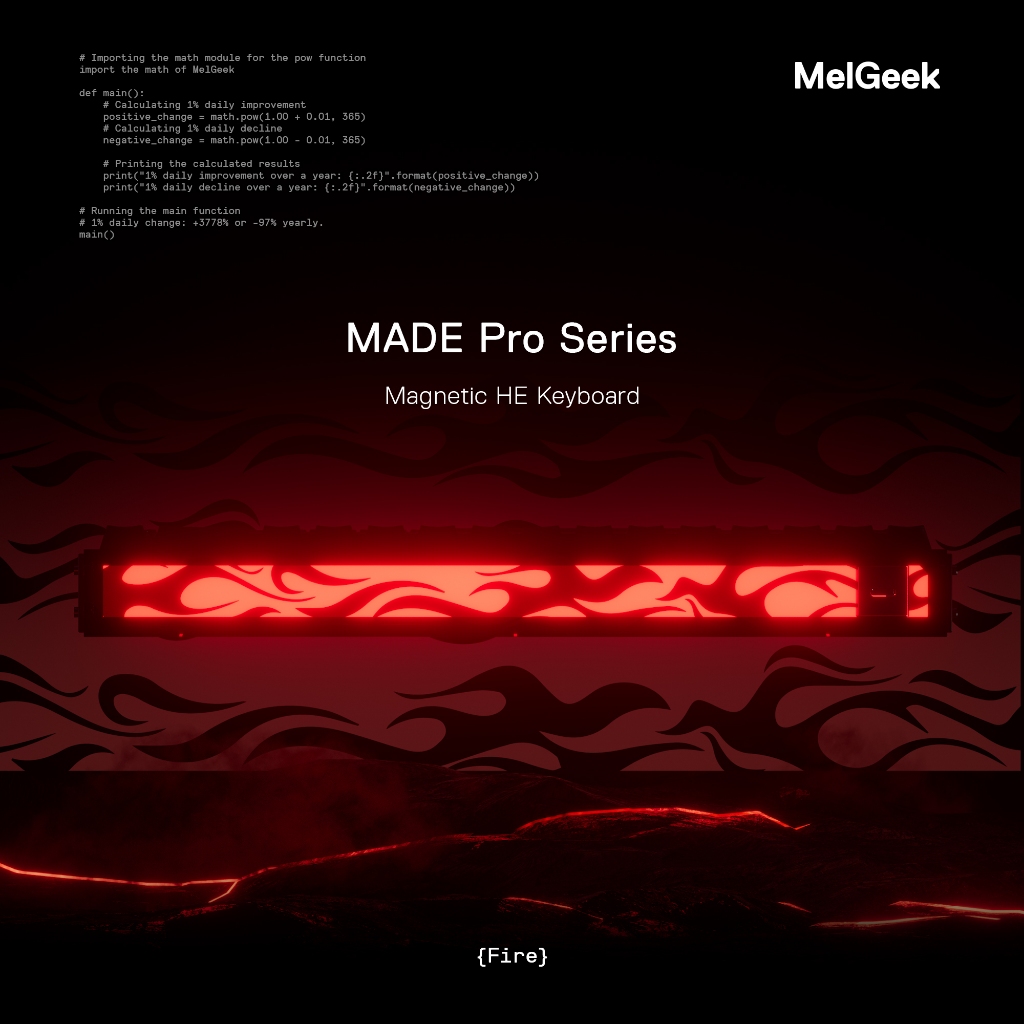 [โค้ดคุ้มลด 20%] MelGeek Made68 & 84 PRO Rapid Trigger Magnetic ...