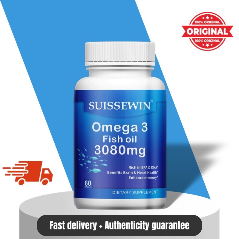 น้ำมันปลาโอเมก้า 3 3080 มก. 60 แคปซูล Omega 3 Fish Oil 3080 mg | Shopee ...