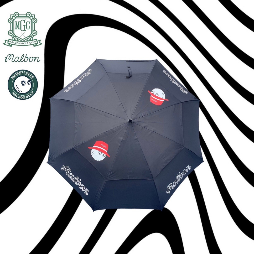 ร่มกอล์ฟ 2 ชั้น Malbon Umbrella Golf UV Overlay Canopy protection Wide ...