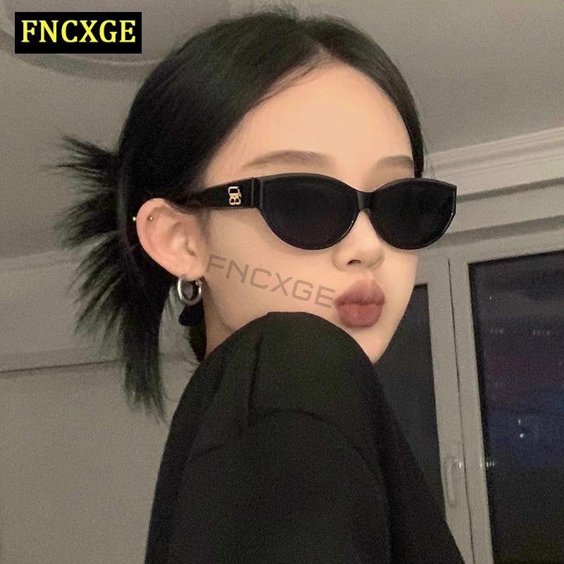 FNCXGE ผู้หญิง วินเทจ แว่นกันแดด เล่นกีฬากลางแจ้ง ป้องกันรังสียูวี Unisex แฟชั่น กรอบแว่นสายตา ...