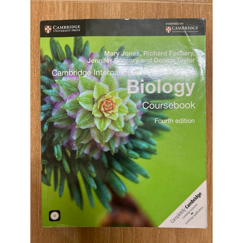 Cambridge international as and a level biology coursebook มือสองมีขีด ...