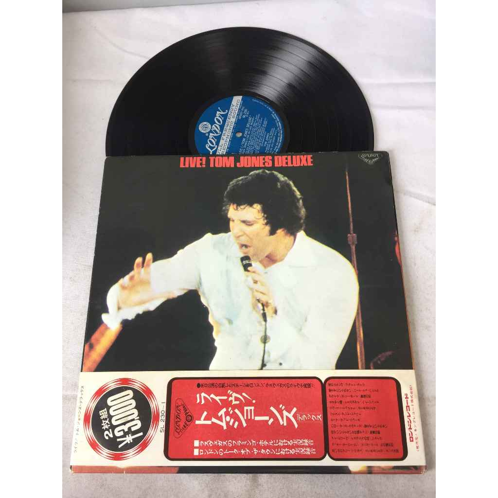 Qijianmusic LP แผ่นเสียงไวนิล 12นิ้ว Tom Jones Live! Tom Jones A18 ...