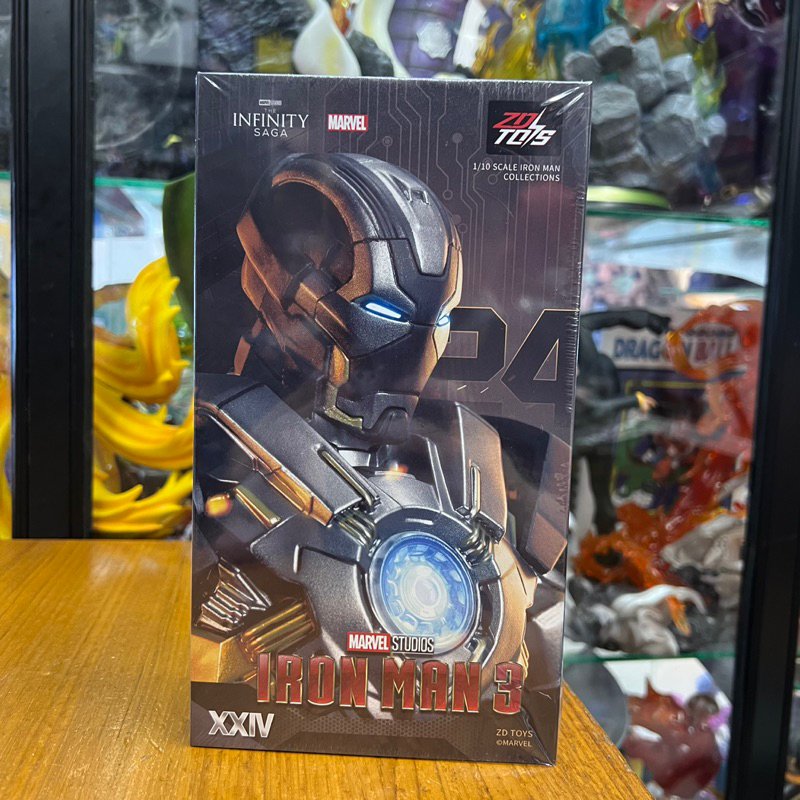 🔥แท้พร้อมส่งจากไทย🔥 Model Iron man mark24🔥 ZD TOYS สูง 19-20เซ็น | Shopee Thailand