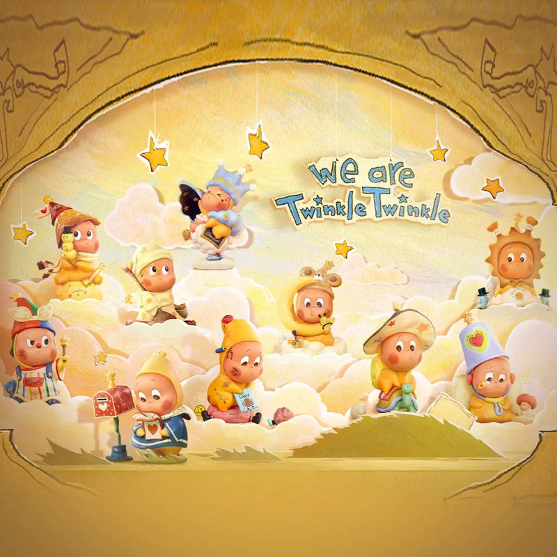 [ระบุตัว/เช็คการ์ด] โมเดล We are Twinkle Twinkle Series Figures ...