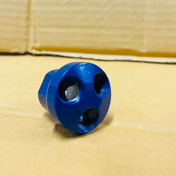 เฉพาะฐานคอปเปอร์หัวกลม แบบ 3 รู ฐานคอปเปอร์ Quick Copper เกลียวใน 2 หุน ...