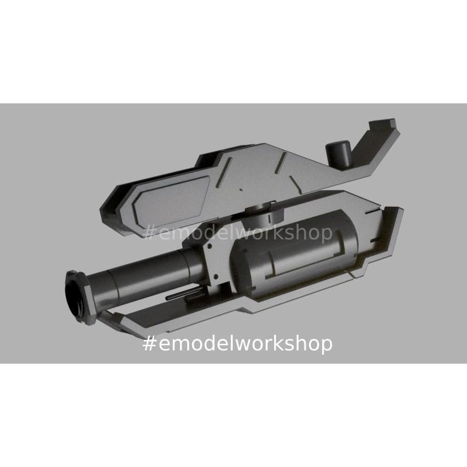 Barbatos Arm Rocket Optional Set - 1/144 Scale เฉพาะ rocket ***** 1 คู่ ...