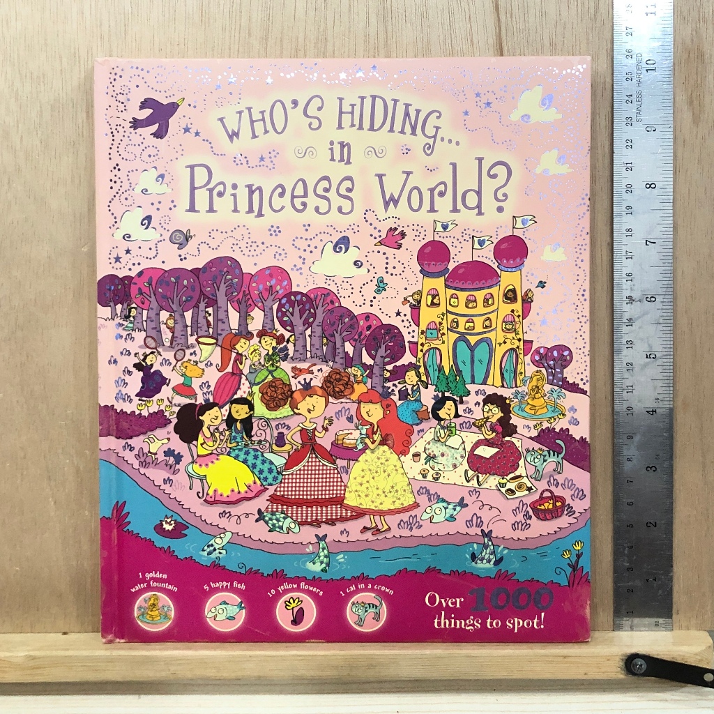 หนังสือภาษาอังกฤษ ปกแข็งนวม Search & Find - Who's Hiding in Princess ...