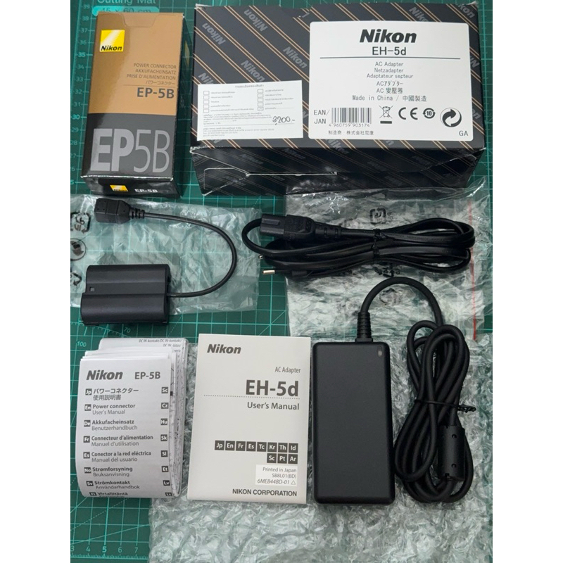 (ชุดแบตต่อปลั๊กไฟบ้าน ใช้ได้กับกล้องทุกรุ่นที่ใช้แบต EN-EL15) Nikon EH ...