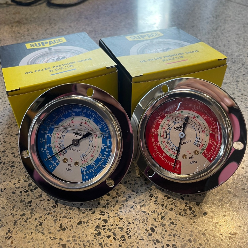 PRESSURE GAUGE วัดแรงดันน้ำยา ยี่ห้อ SUPACC Gauge | Shopee Thailand