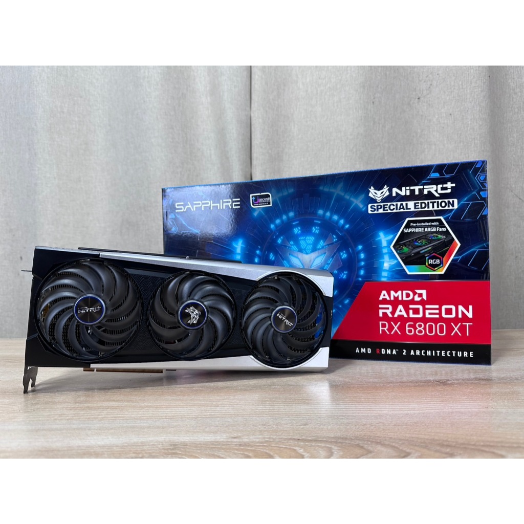 การ์ดจอ(graphic card) SAPPHIRE NITRO+ RADEON RX 6800XT 16GB GDDR6 SPECIAL EDITION (ต่อไฟเพิ่ม 8 ...