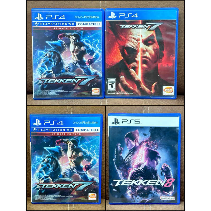 [Ps4/Ps5] Tekken 7 / Tekken 8 [เล่นได้2คน][มือ2] | Shopee Thailand