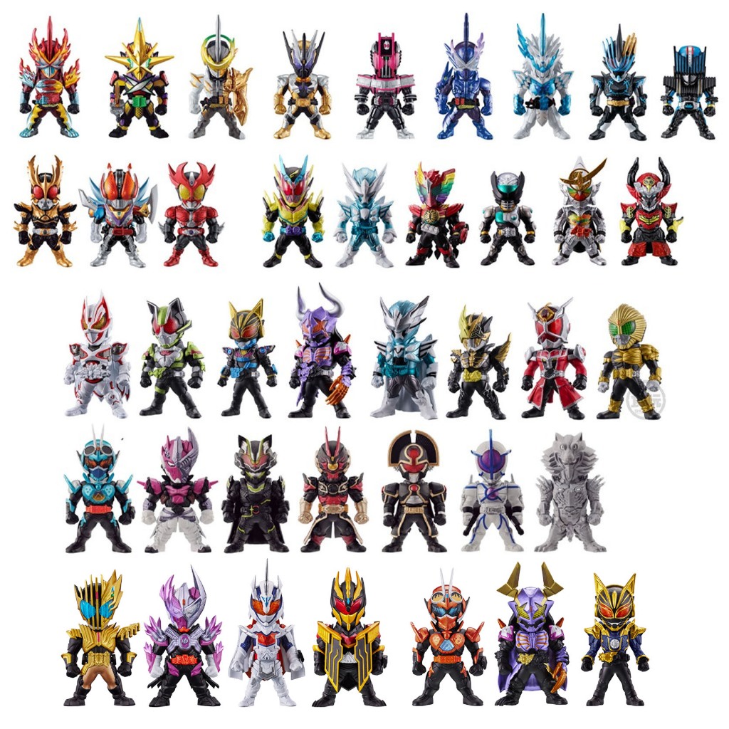 CONVERGE ALL KAMEN RIDER Masked Rider Zero One Decade Geats Gotchard ...