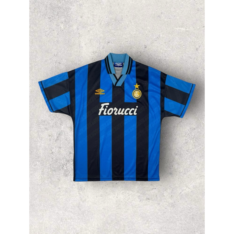 Inter Milan 1994-95 Home Kit | Shopee Thailand