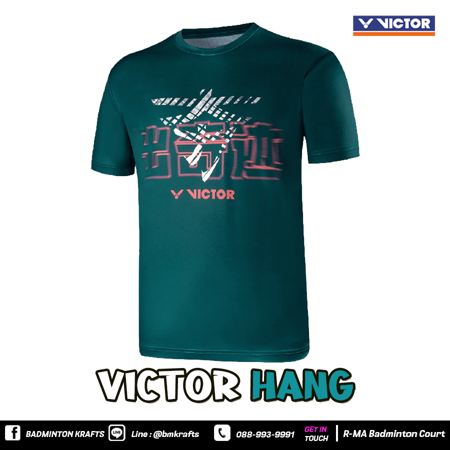 เสื้อแบดมินตัน Victor Hang - Green | Shopee Thailand