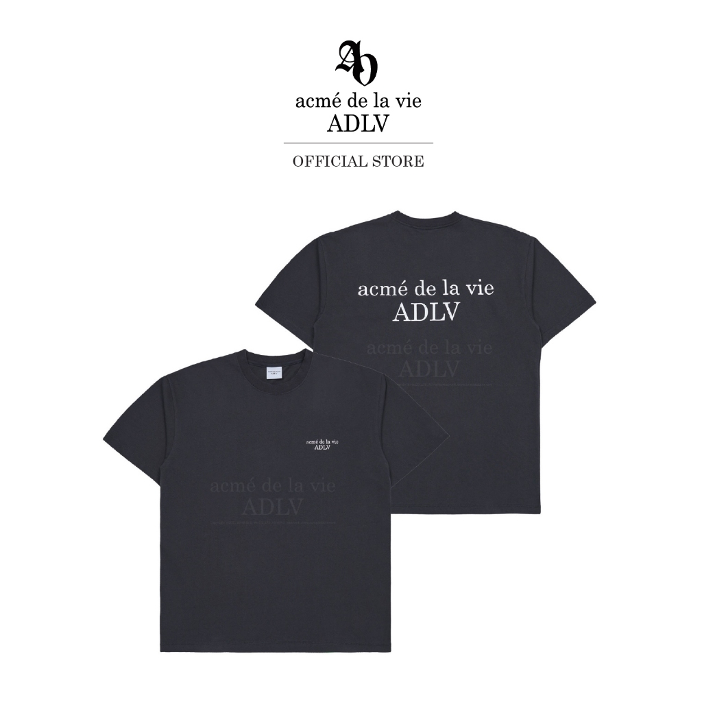 ADLV [acme de la vie] เสื้อยืด Oversize รุ่น Basic Logo Season2 Short ...