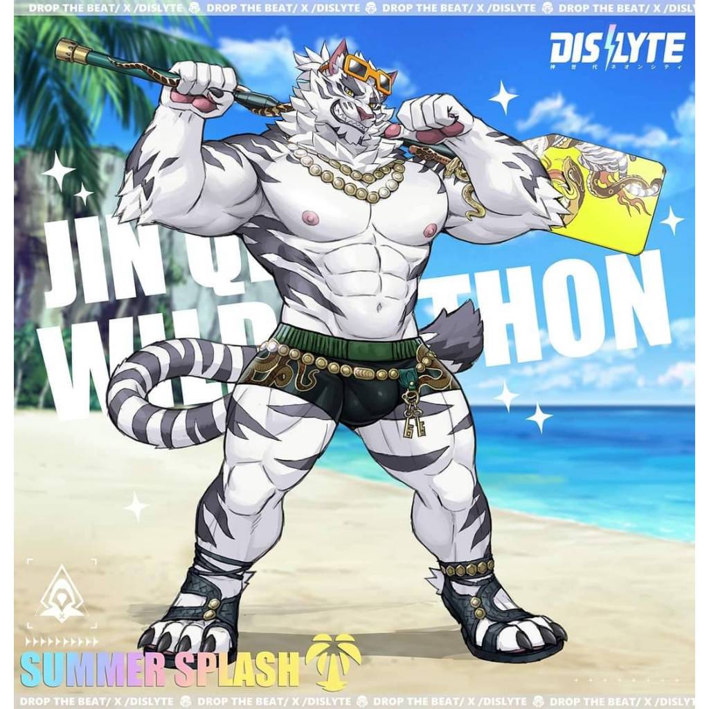 (สินค้ามือหนึ่ง) โมเดลตั้งโต็ะลายการ์ตูน ประเภท Kemono / Furry (Distyle ...