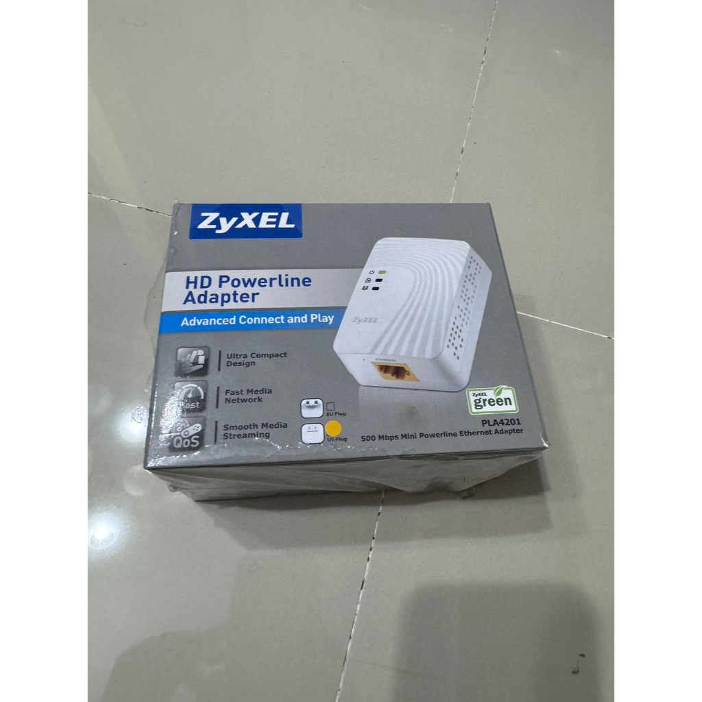 Powerline ZYXEL PLA4201 V2 Ethernet Adapter มือ 2 | Shopee Thailand