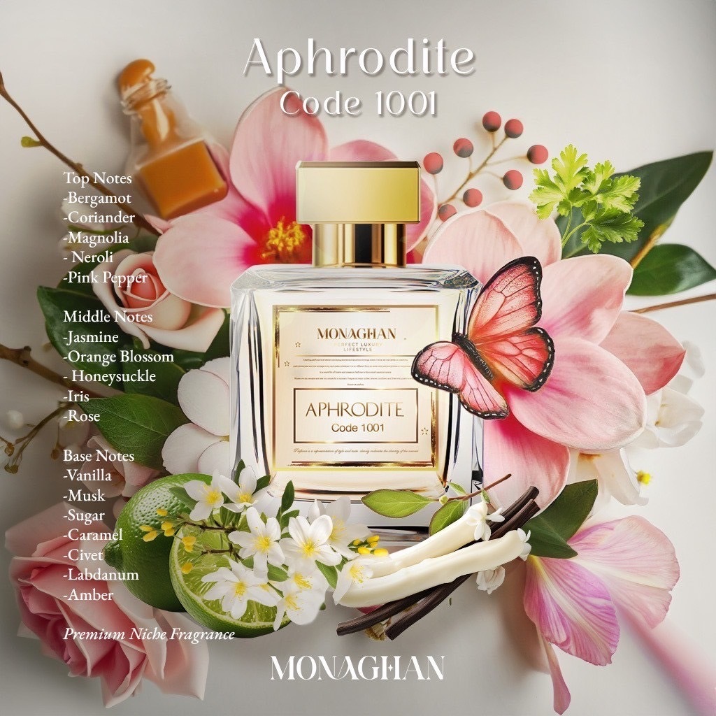 Aphrodite Code 1001 Monaghan Perfume น้ำหอมผู้หญิง กลิ่นยั่ว น้ำหอมแบรนด์ไทยคุณภาพดี กลิ่นหอมไม่ ...