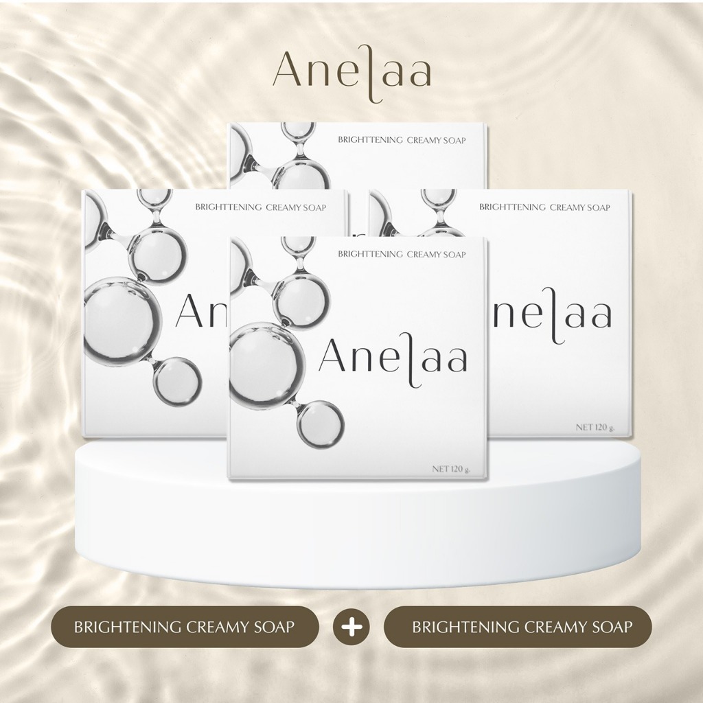 โปร Anelaa Brightening Smooth Body Soap (สบู่) 3 + 1 | Shopee Thailand