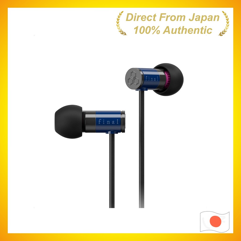 【Direct from Japan】final E1000 Canal Type Earphones [VR Binaural ASMR 360 Audio Recommended ...