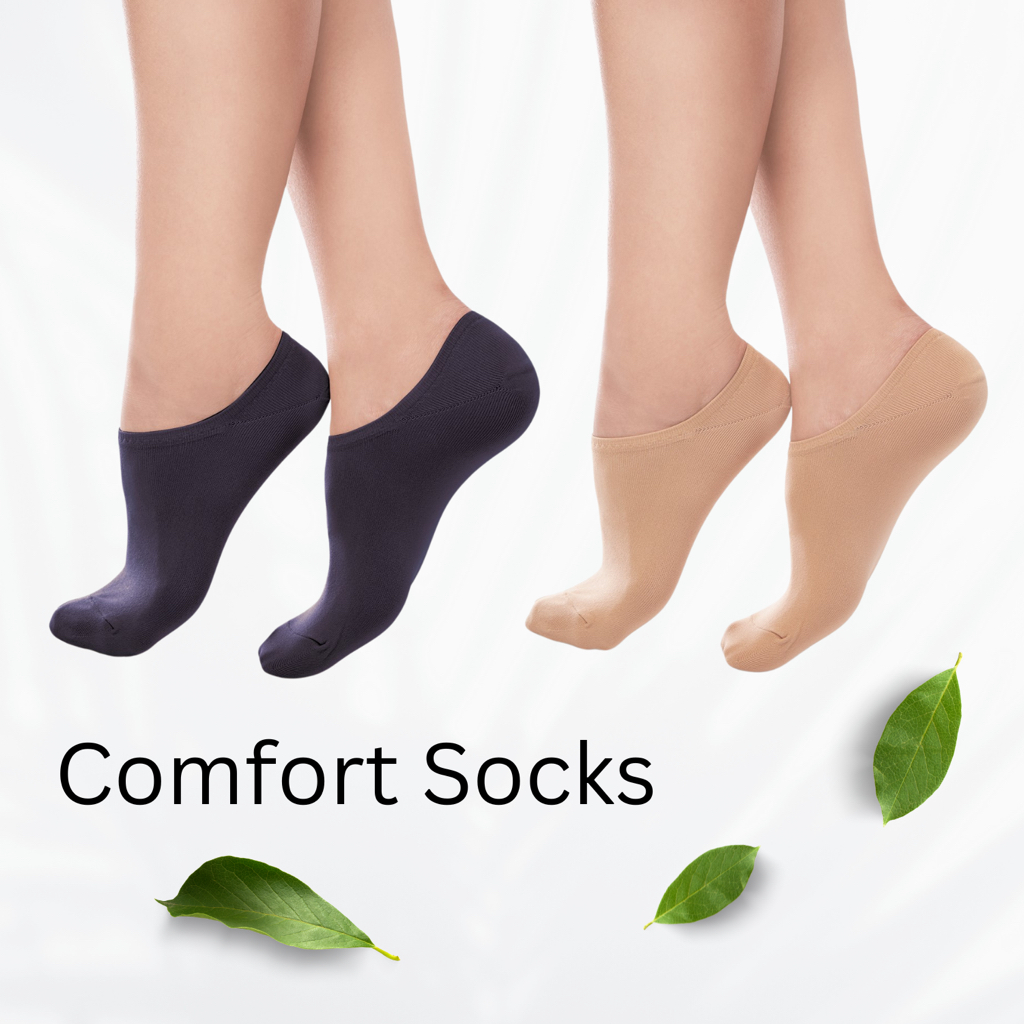 CHERILON Comfort Socks เชอรีล่อน ถุงเท้า ถุงเท้าข้อเว้า หนา 70 ดีเนียร์ นุ่มสบาย กันรองเท้ากัด ...