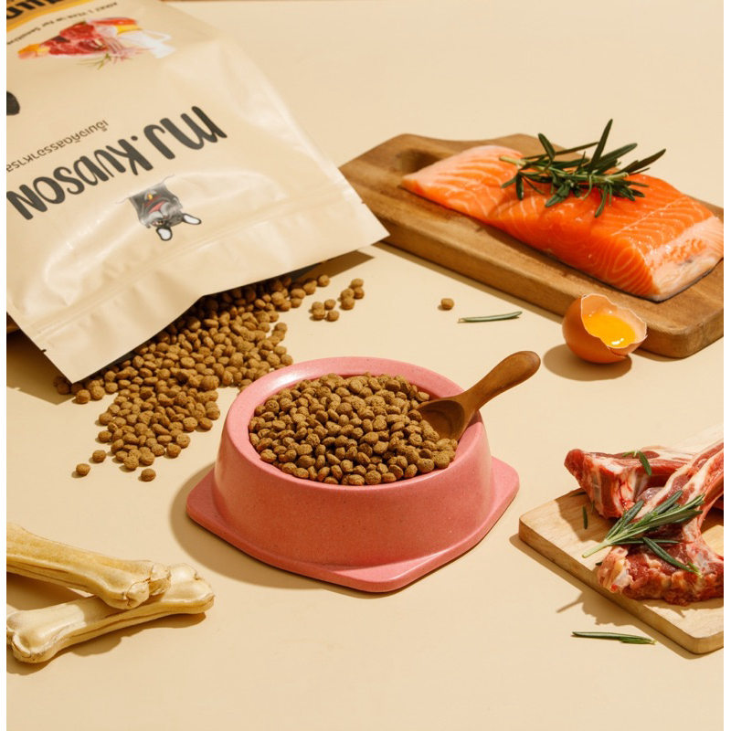 พร้อมส่ง อาหารสุนัข MJ.Kudson (สูตรแกะ) ลดคราบน้ำตา ผิวแพ้ง่าย ลดขนร่วง ...