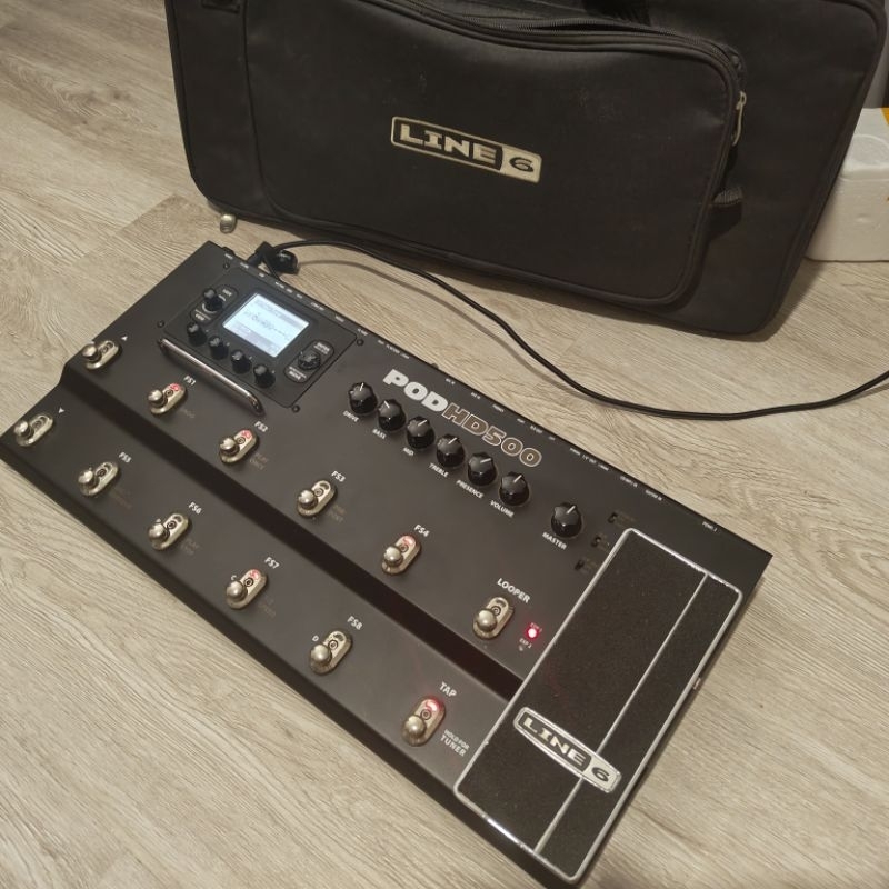 Line 6 pod hd 500 ครบกล่องสภาพดีมีตำหนิ(รบกวนอ่านรายละเอียดก่อนสั่งนะ ...