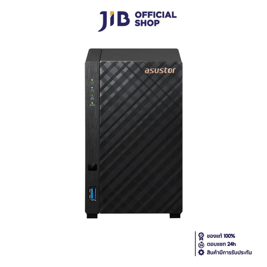 NAS (อุปกรณ์จัดเก็บข้อมูลบนเครือข่าย) ASUSTOR DRIVESTOR 2 LITE AS1102TL 2 BAY | Shopee Thailand