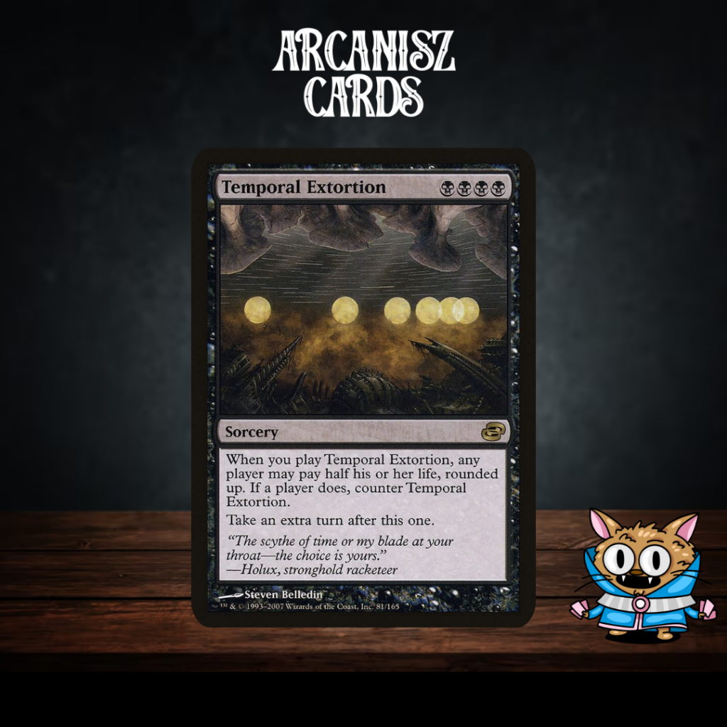 Temporal Extortion การ์ด Magic The Gathering Planar Chaos | Shopee Thailand