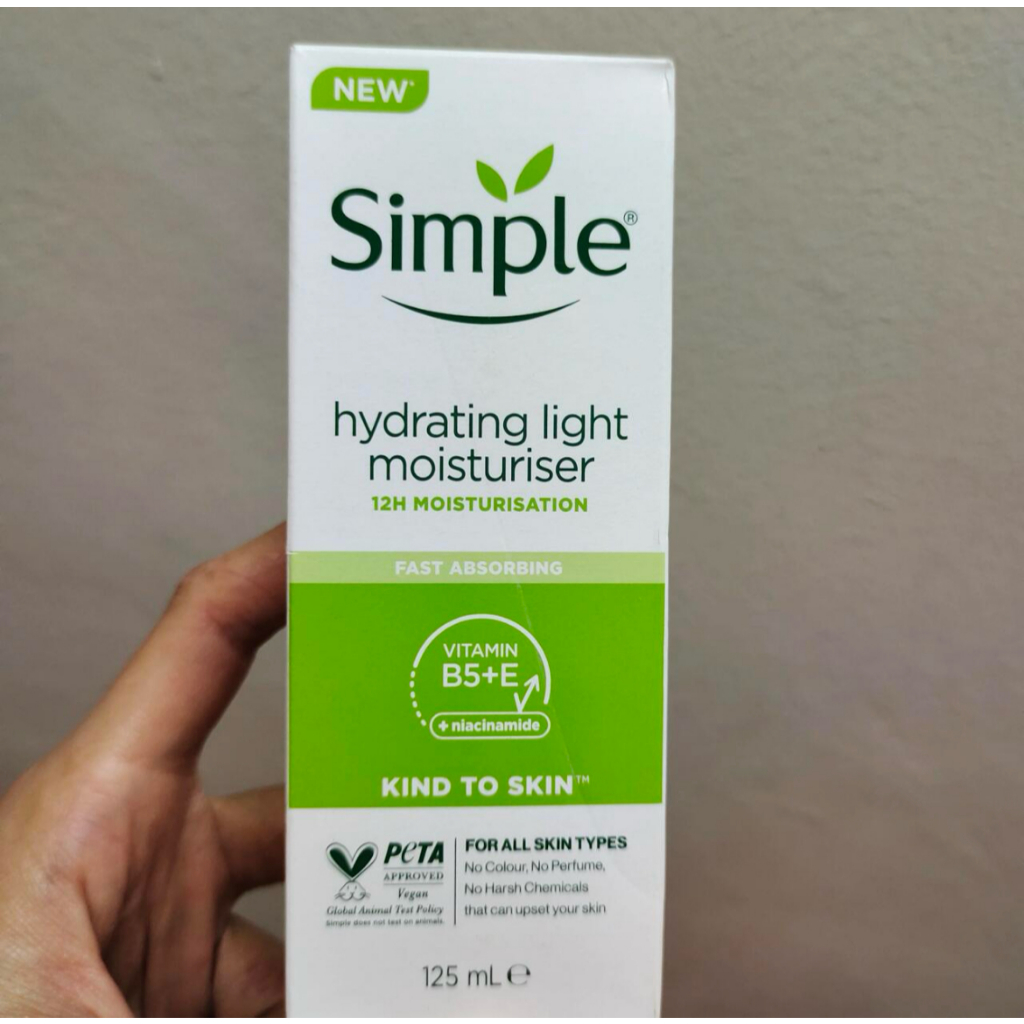 Simple Kind to Skin Light Moisturizing Supreme 125ml มอยส์เจอร์ไรเซอร์ ...