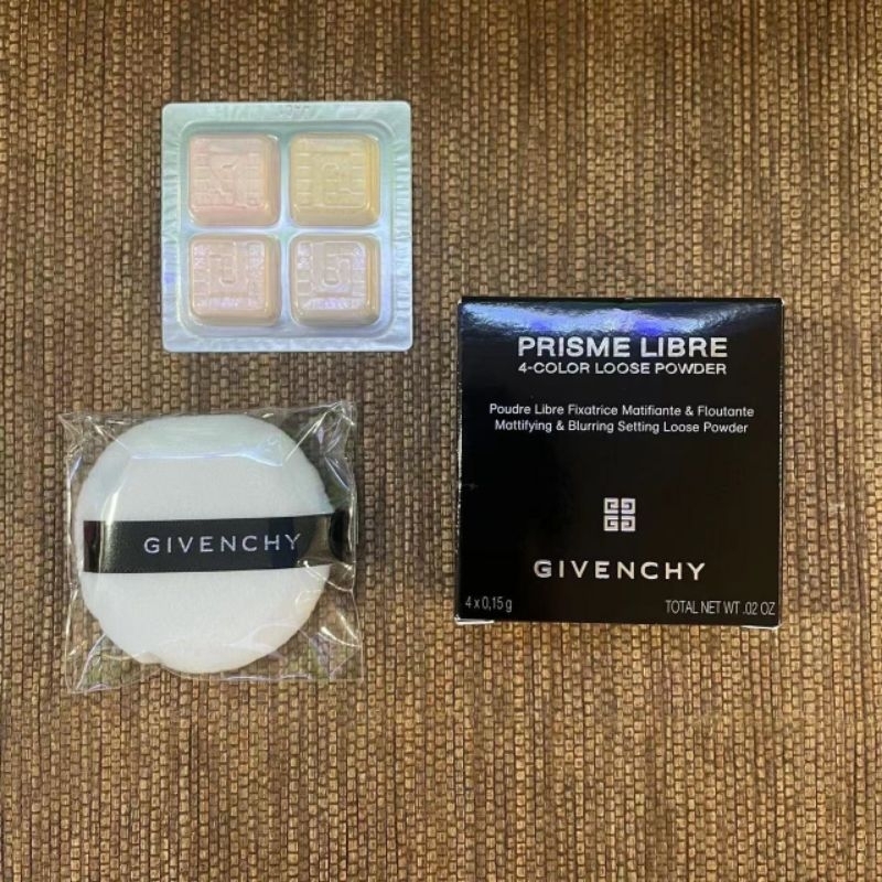 Givenchy Prisme Libre Loose Powder ขนาด 0.15 g x4 พร้อมพัฟ สี 03 ...