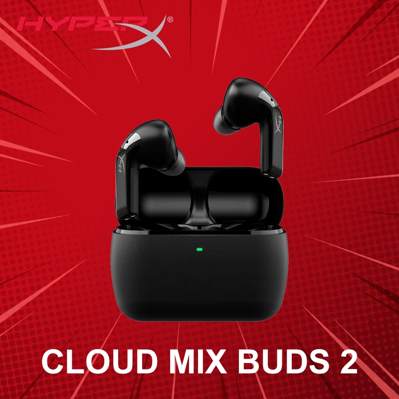 หูฟังเกมมิ่งไร้สาย HyperX Cloud MIX Buds 2 ประกันศูนย์ 2 ปี | Shopee Thailand