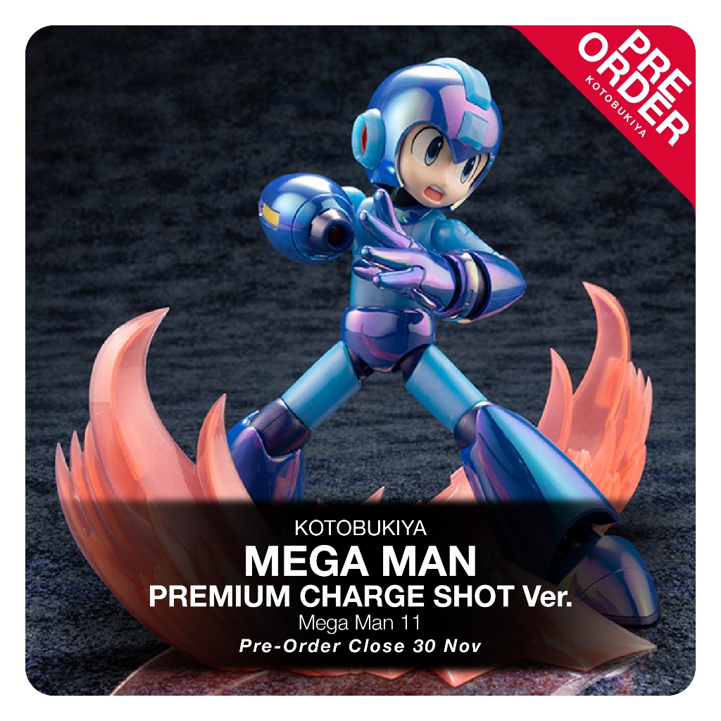[PreOrder] Kotobukiya - Mega Man 11_MEGA MAN Premium Charge Shot Ver ...