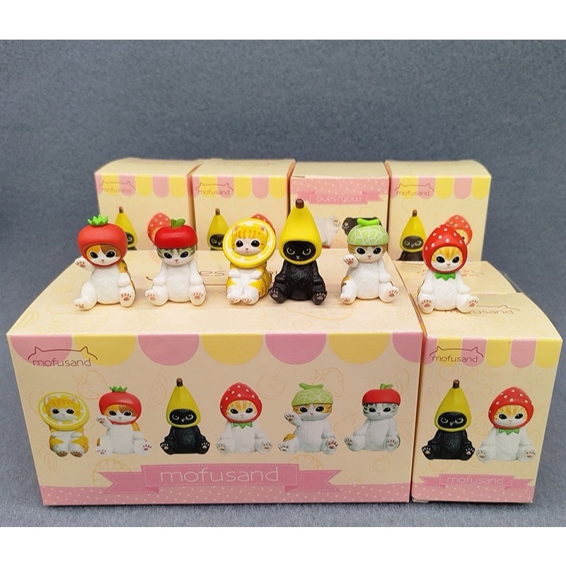 โมเดลแมว mofusand Maofu Q ตุ๊กตา Lili น่ารัก 4th Generation โมเดลแมว ...