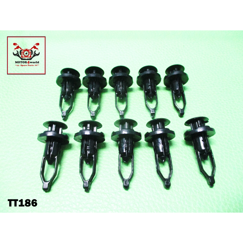 BUMPER CLIP SET "BLACK" Fit For TOYOTA SOLUNA ALTIS CAMRY FORTUNTER ...