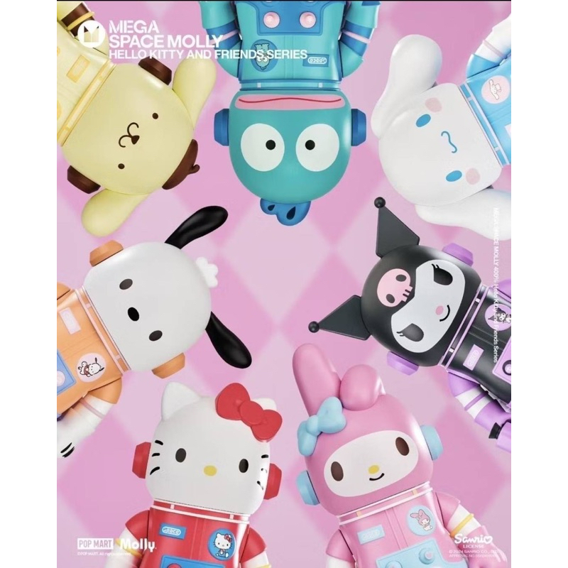 [Pre-Order / Blind Box] POPMART Mega Space Molly Sanrio Character 400% ...