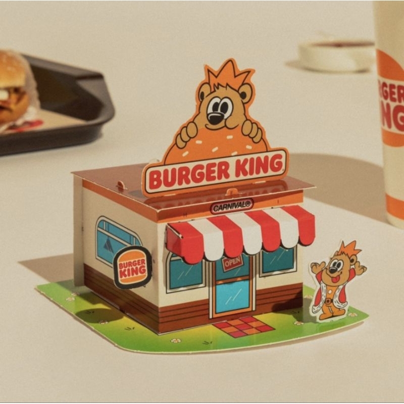 [ ของแท้ ] บ้านกระดาษ CARNIVAL x Burger King Capsule Collection ...