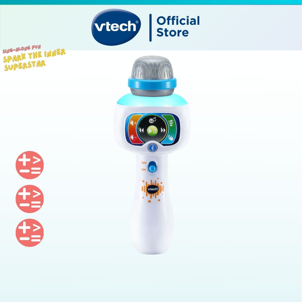 VTech Sing It Out Karaoke Bluetooth Microphone Kids Music Toys ...