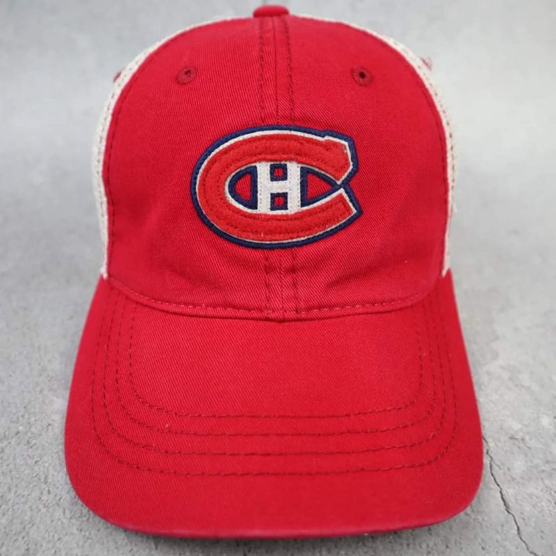 หมวกทีมสองสีหลังตาข่าย Montreal Canadiens NHL Tag Zephyr | Shopee Thailand
