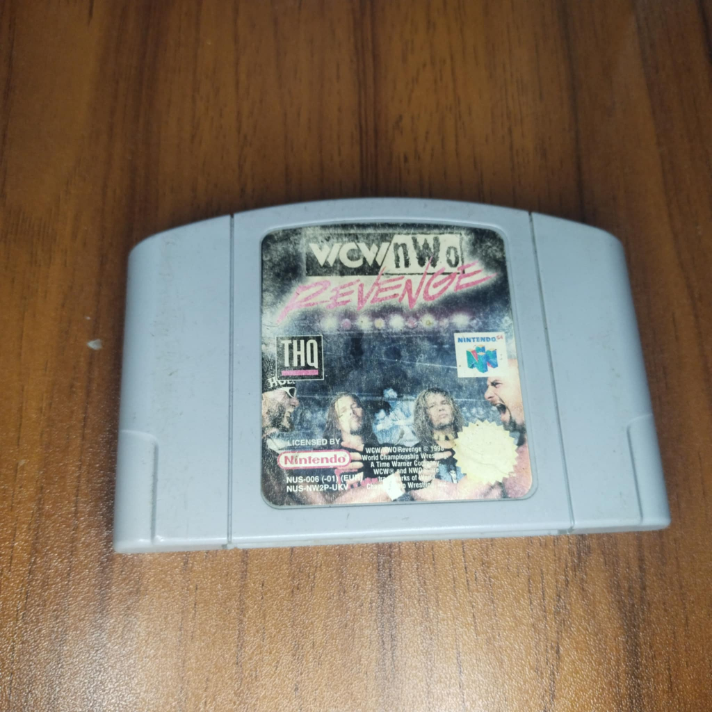 เกมส์แท้ Nintendo 64 WCW vs. NWO สำหรับ N64 (เวอร์ชัน PAL EUR) game ...