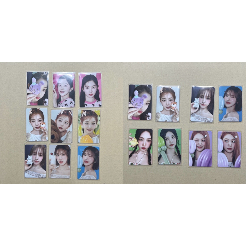 Red Velvet Fancon trading card photocard Happiness: My Dear, ReVe1uv ไอ ...
