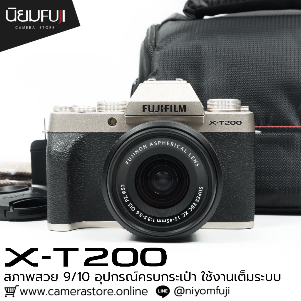 FUJI XT200 อุปกรณ์ครบกระเป๋า | Shopee Thailand