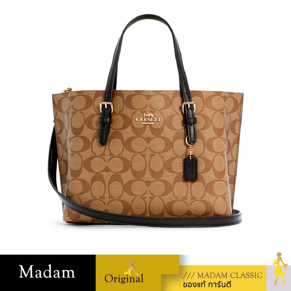 กระเป๋าสะพายไหล่ COACH C4250 MOLLIE TOTE 25 IN SIGNATURE CANVAS (IMCBI ...