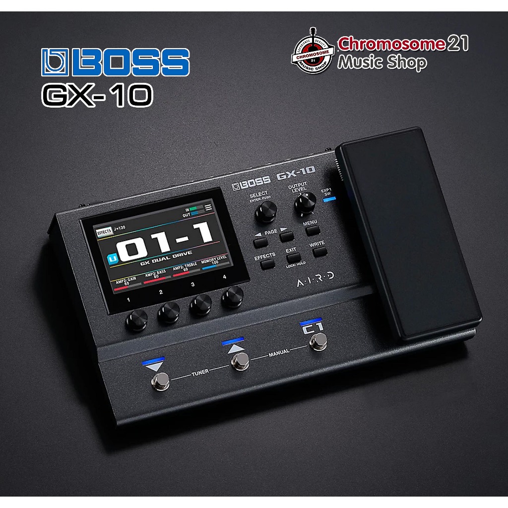 Boss GX-10 มัลติเอฟเฟค เอฟเฟกต์กีตาร์ | Shopee Thailand