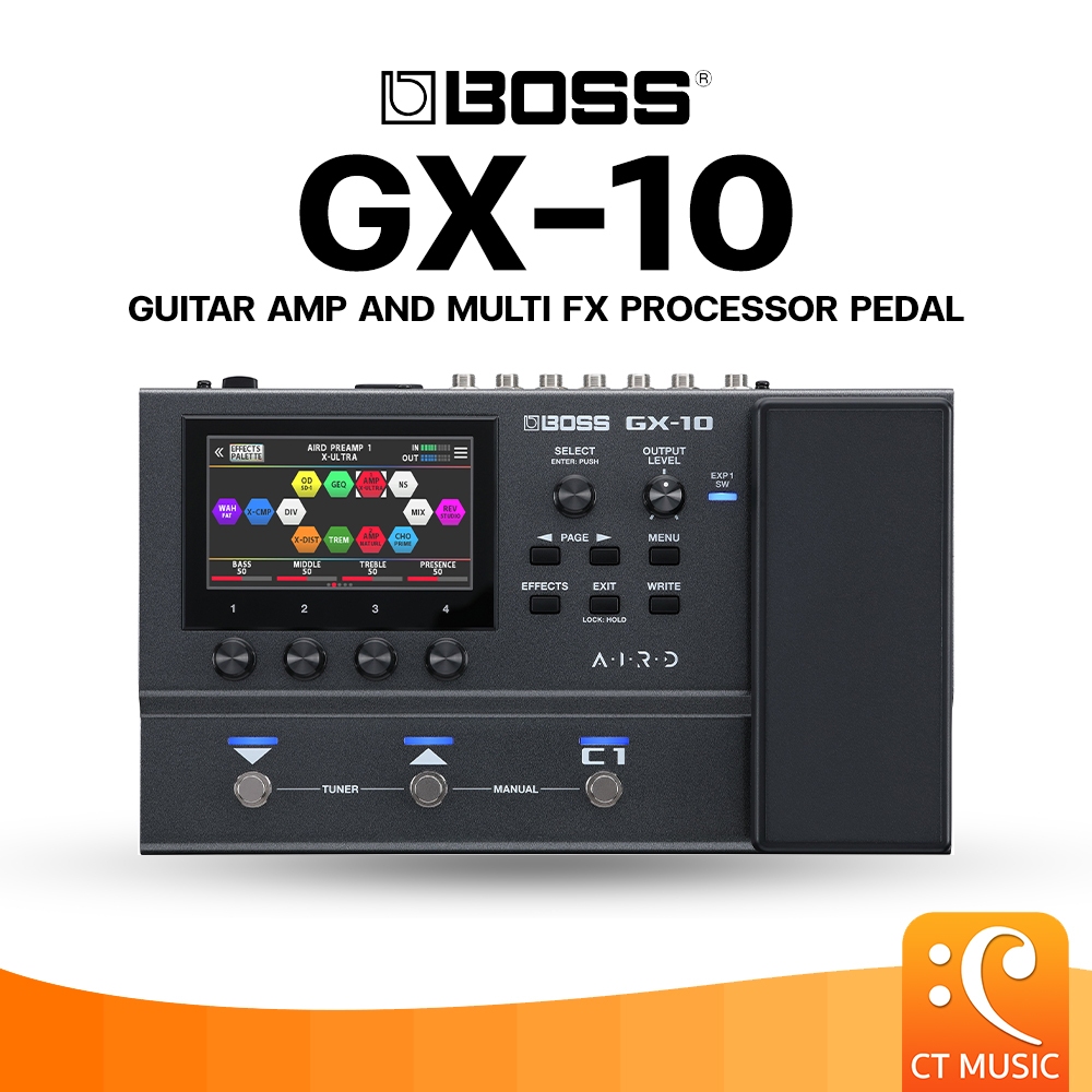 Boss GX-10 Guitar Effects Processor เอฟเฟคกีตาร์ มัลติเอฟเฟค | Shopee Thailand