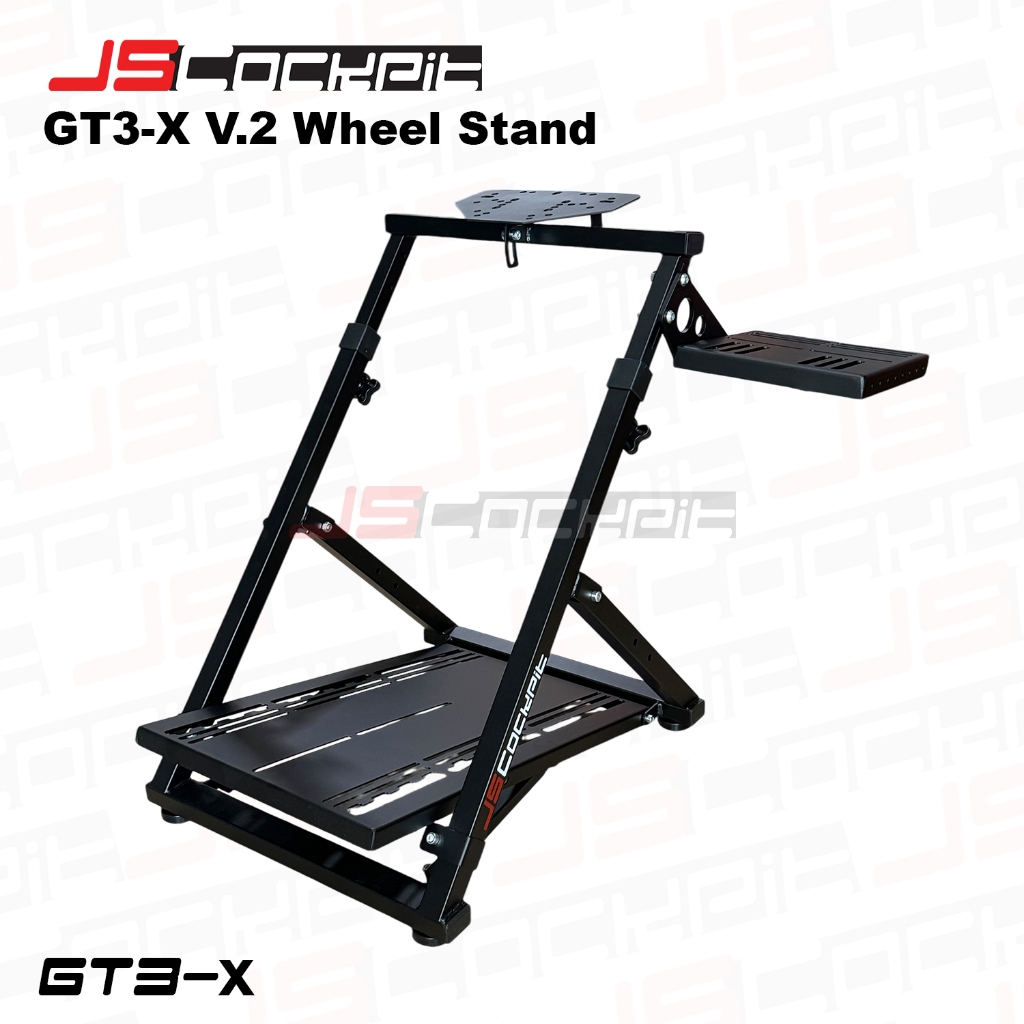 JSCockpit GT3-X V.2 ขาตั้งจอยพวงมาลัย Half Cockpit Wheel Stand รองรับ ...
