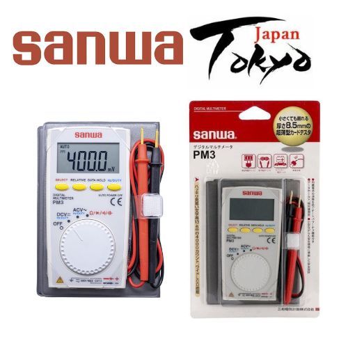[สินค้าแท้ 100%] Sanwa Pm3 Digital Multimeter จัดส่งจากประเทศญี่ปุ่น | Shopee Thailand